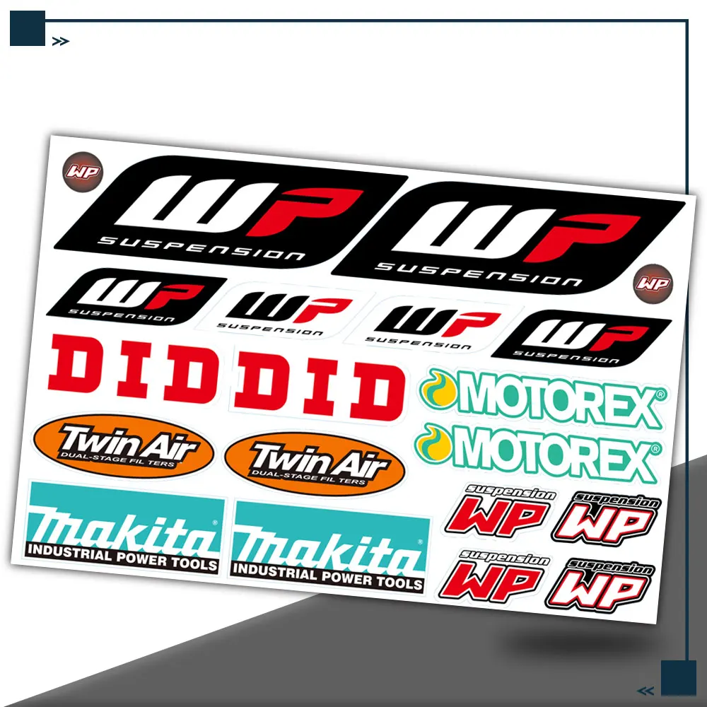Reflective-WP-Suspension-Sticker-Shocker-Damper-Decal-For-KTM-125-250 ...