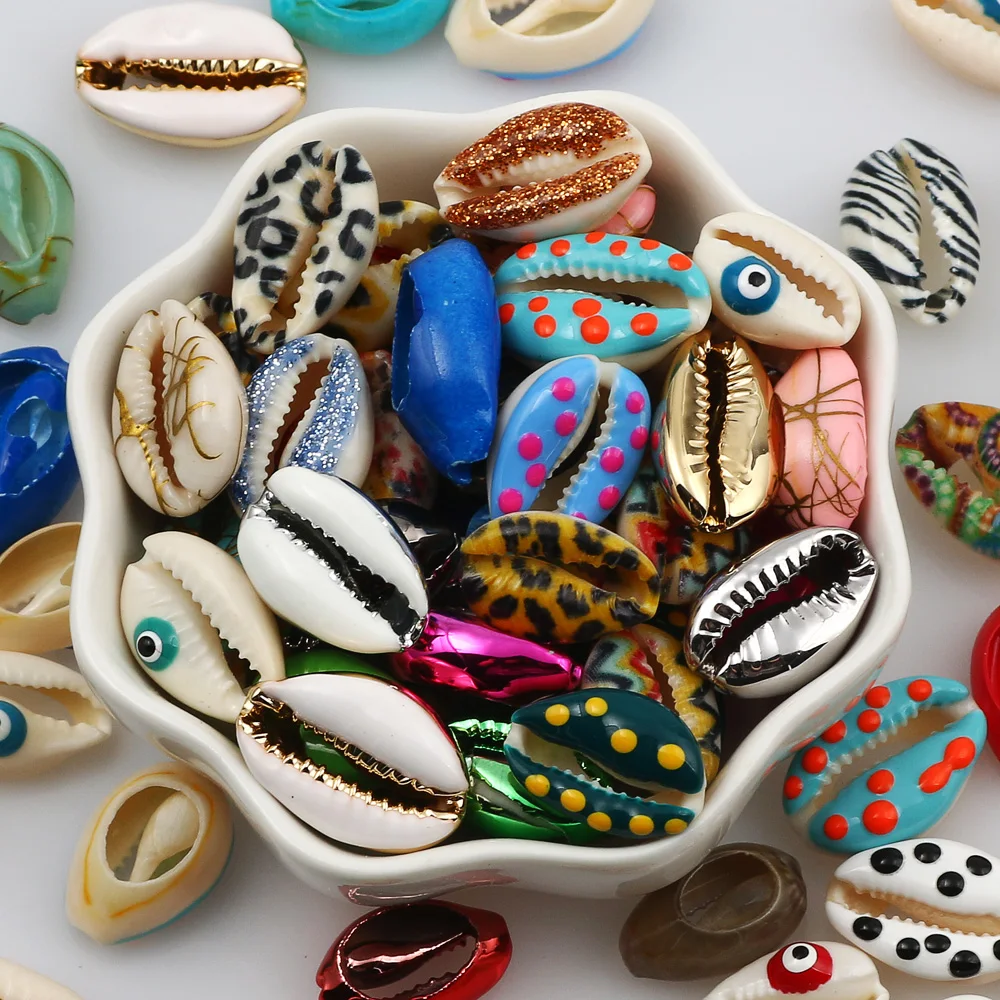 Shell Beads Jewelry Making | Hand Made Beads Shell Jewelry - Shell ...