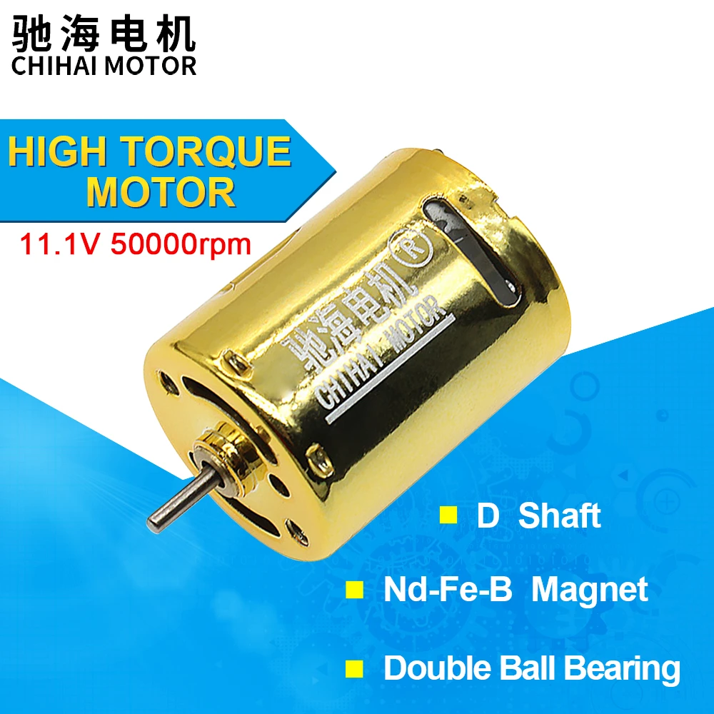 Chihai Motor 370 Micro Water Bomb Motor 11.1v 52000rpm High Speed Ndfeb ...