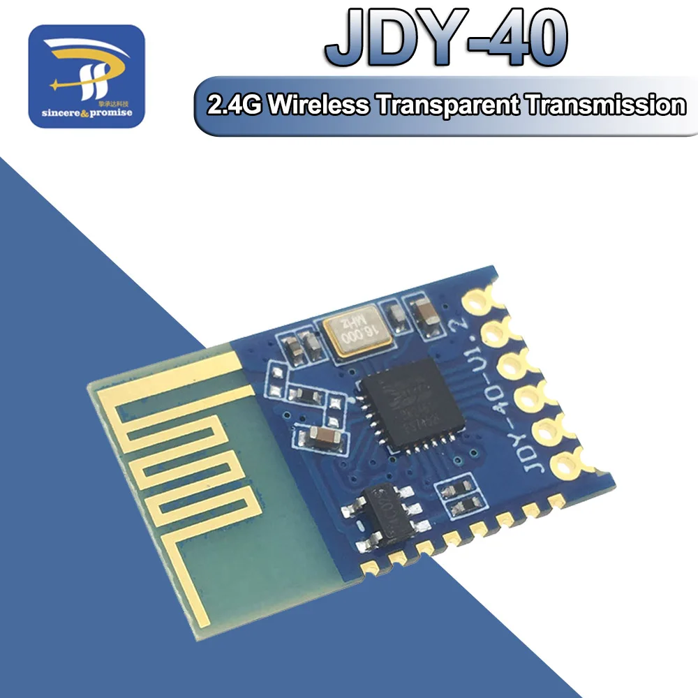 Jdy-40 2.4g Wireless Serial Port Transmission Transceiver And Remote Communication Module Io Ttl ...