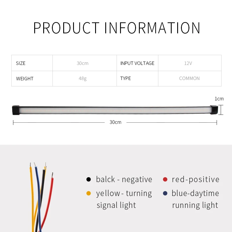 White/Red Amber Motorcycle Sequential Switchback Flowing Taillights ...