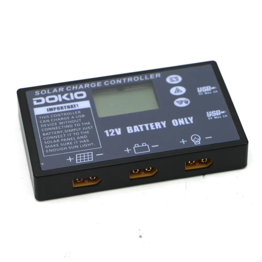 DOKIO Flexible klapp solar panel Gewidmet Solar controller für 12V ...
