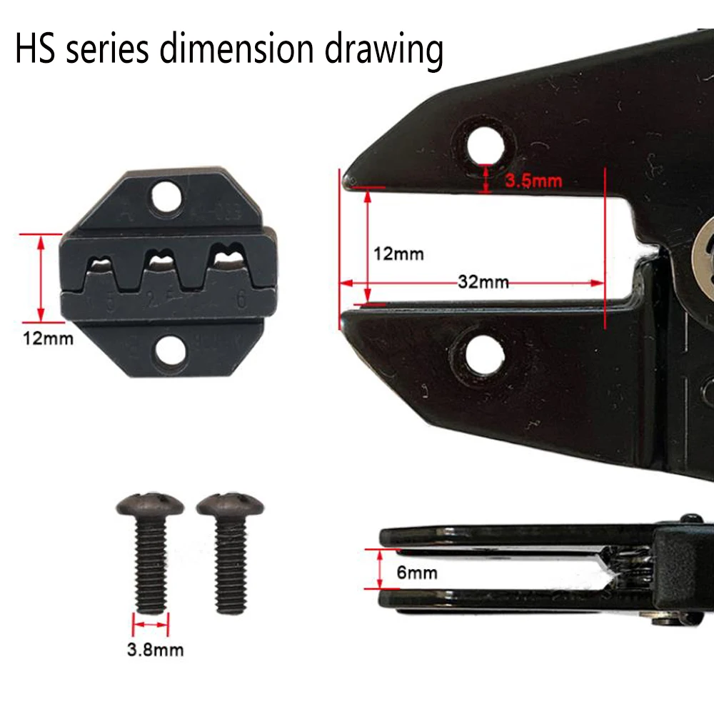 PINCE ELECTRICIEN,30J JAW--Pince à sertir mâchoires HS 03BC - 30J - 40J ...