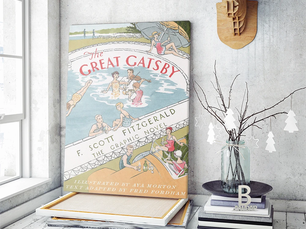 Great Gatsby Book Poster