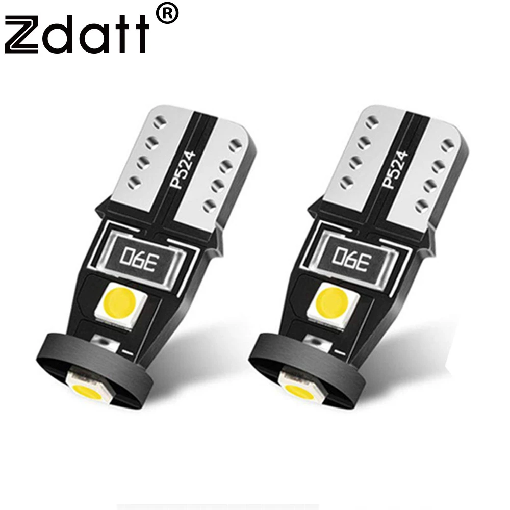 Zdatt T10 Led W5w 194 168 W5w Cob 8smd Led Parking Bulb Auto Wedge ...