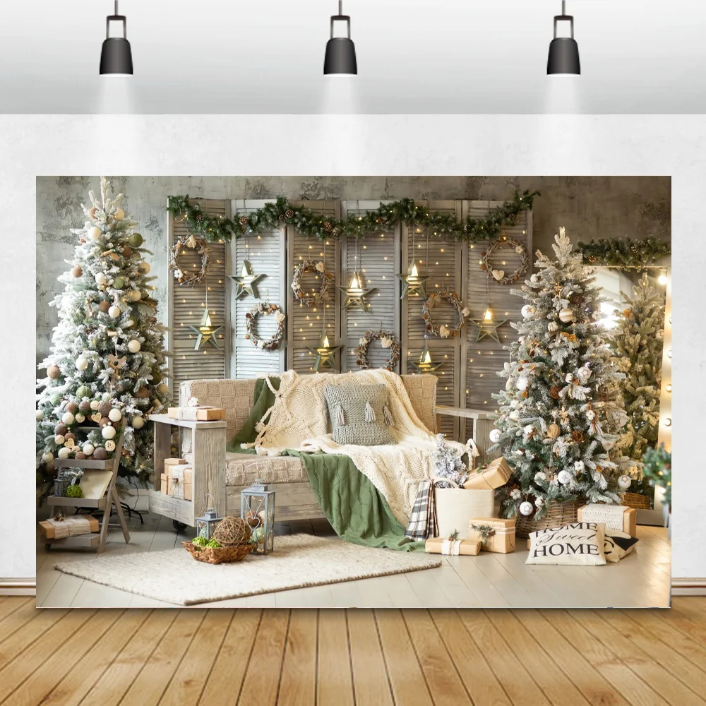 Christmas Tree Poster Background