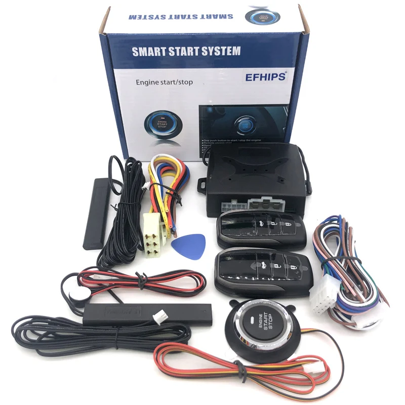 Universal-auto-start-stop-keyless-entry-system-engine-start-alarm ...