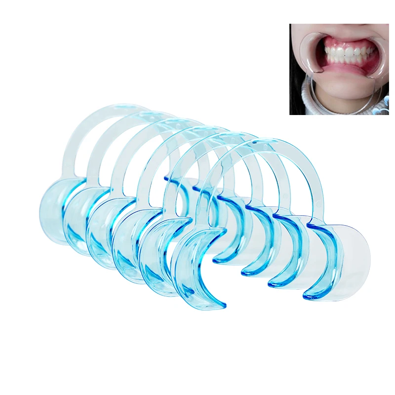 C-Shape-Dental-Mouth-Opener-10pcs-Mouth-Gag-Dental-Orthodontic-Tool ...