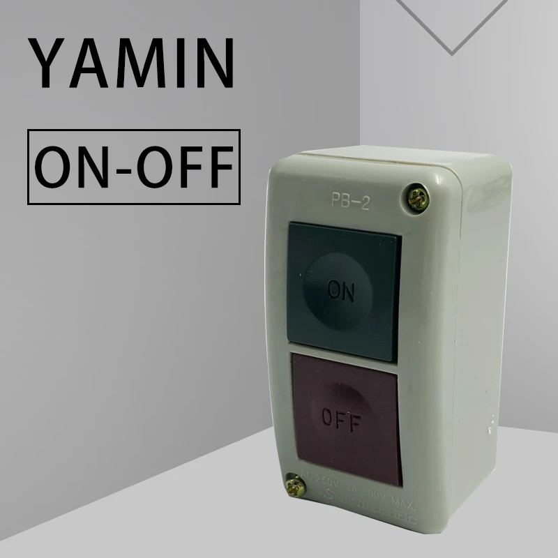 PB-2-On-Off-Momentary-Pushbutton-Switch-AC-250V-3A-for-Motor-Control ...