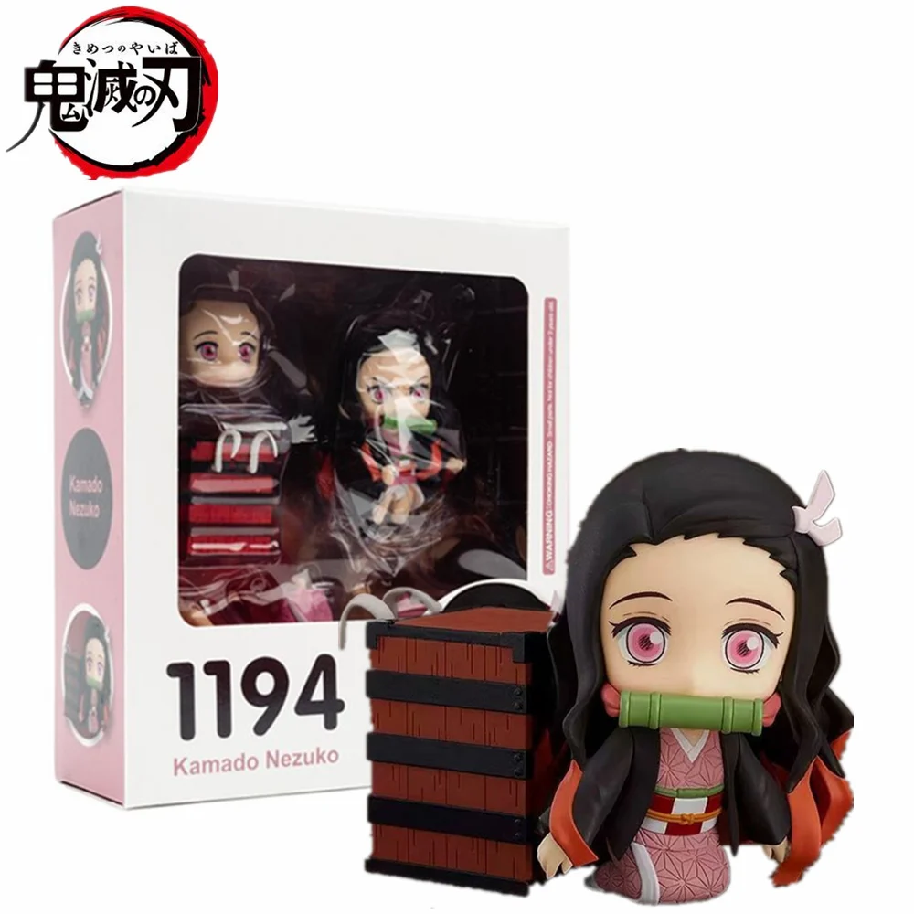 Anime Figurine Nezuko Kamado Demon Slayer Anime Figure - Kimetsu No ...