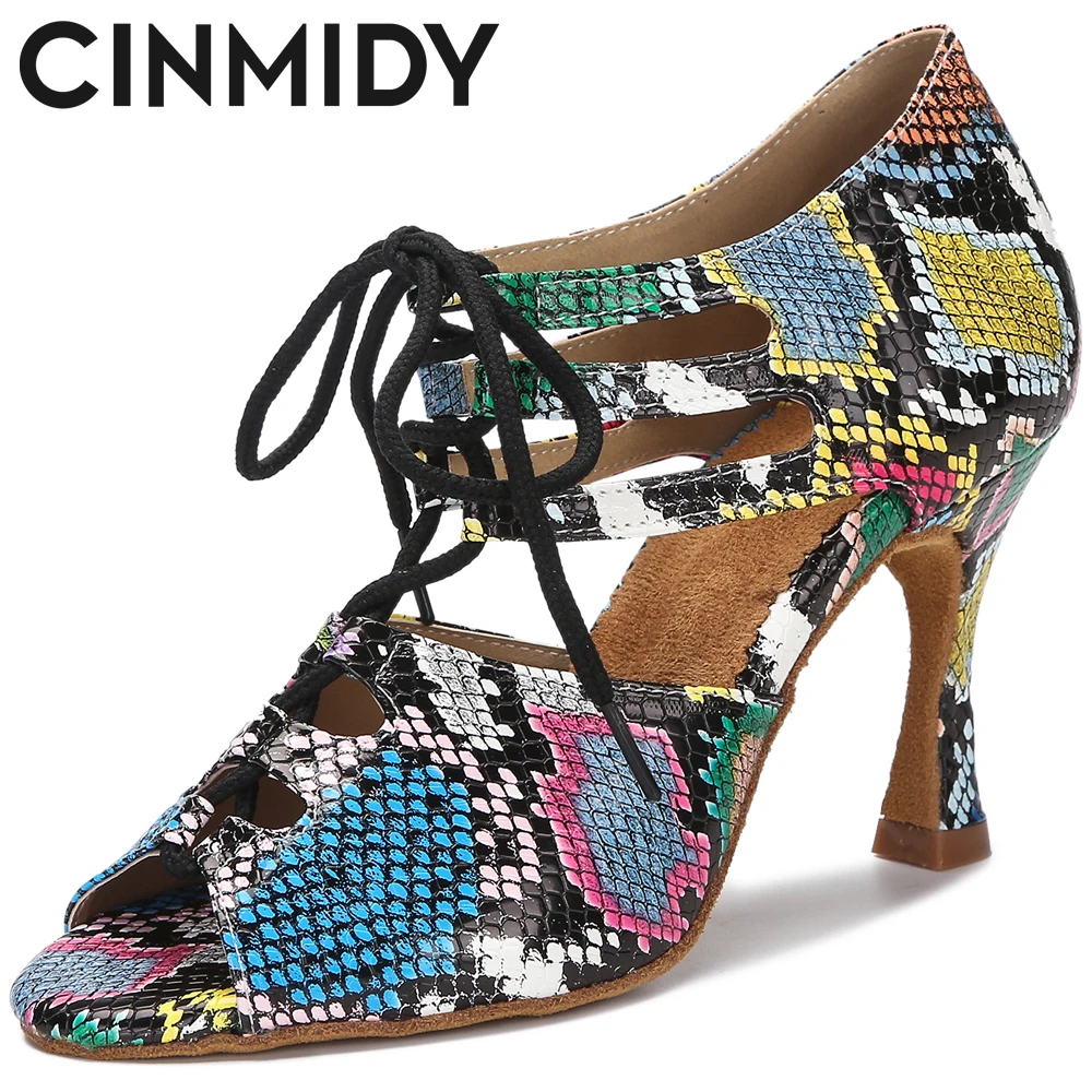 CINMIDY-Woman-Latin-Dance-Shoes-Rumba-Samba-Ballroom-Party-Dance-Shoes ...