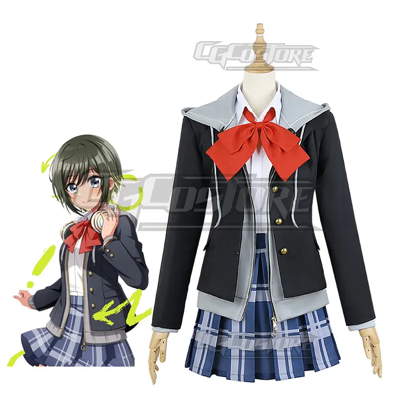 D4DJ-Happy-Around-Akashi-maho-Cosplay-Costume-Uniform-Dresses-Christmas ...