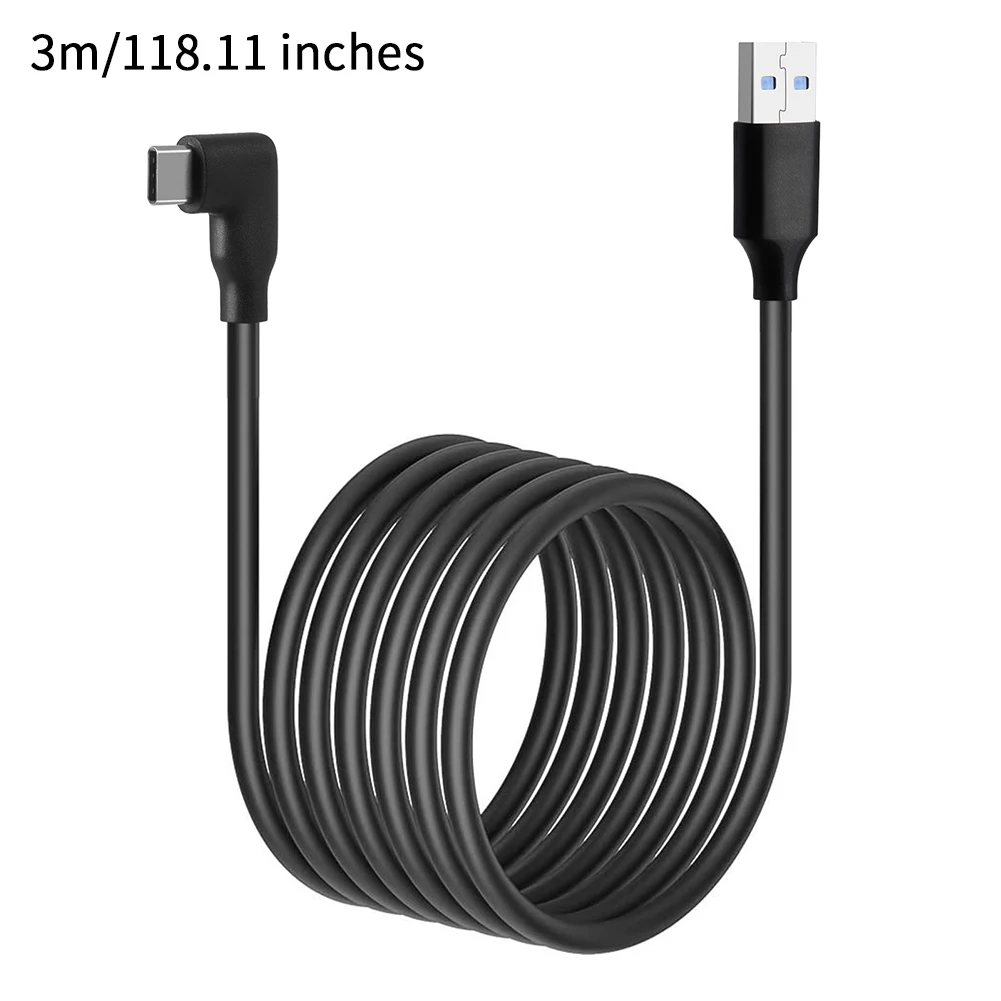 Portable Data Transfer VR Accessories 5Gbps Right Angle Link Cable ...