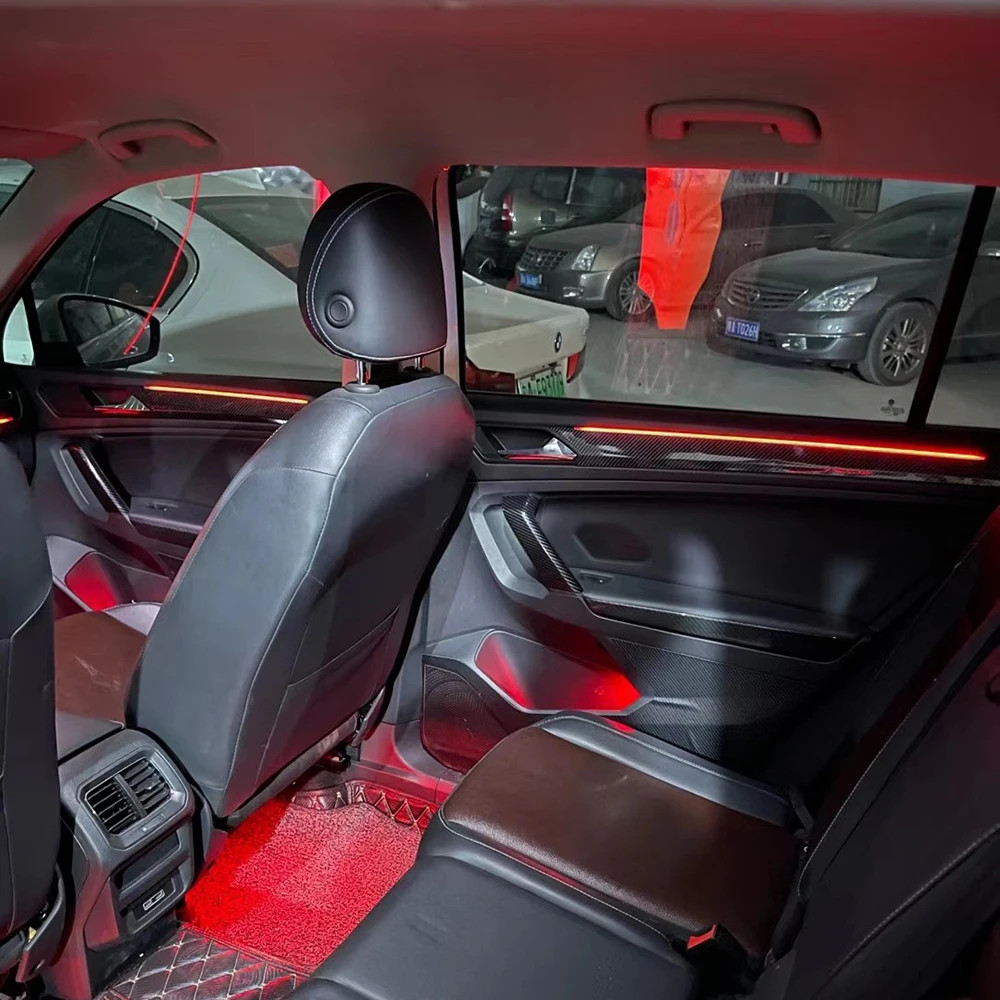 Dashboard ambient light RGB ambient light passenger multi-color ambient ...