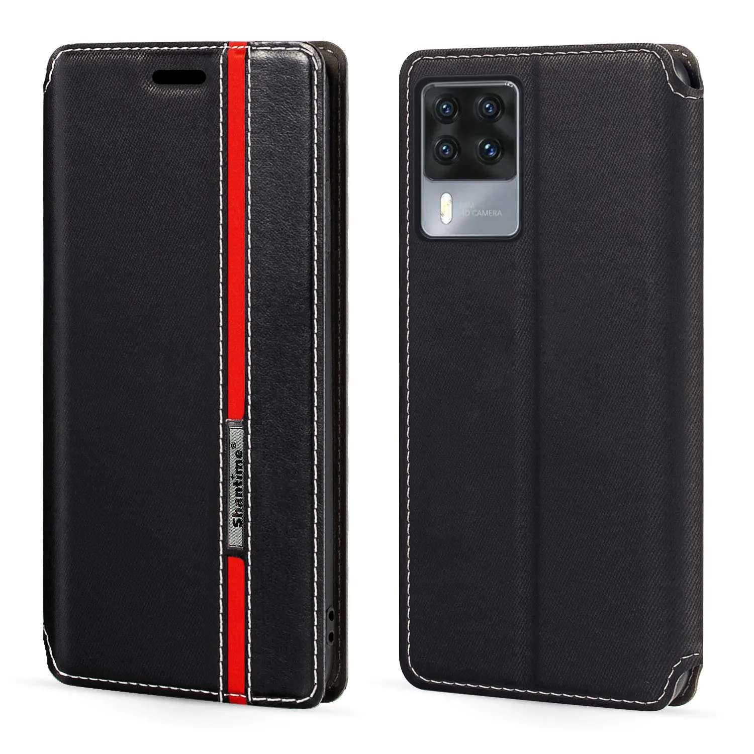 Cubot X50 케이스 패션 멀티 컬러 마그네틱 클로저 가죽 플립 케이스 커버, 카드 홀더 6.67 인치|지갑 케이스 ...