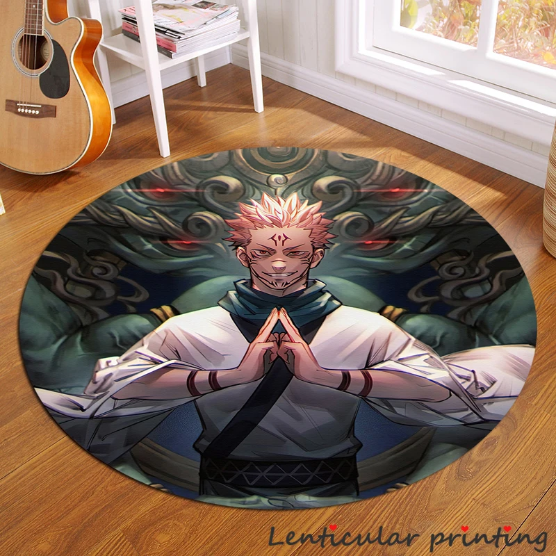 Baby Blankets Jujutsu Kaisen Japanese Manga Area Soft Rugs For Living ...