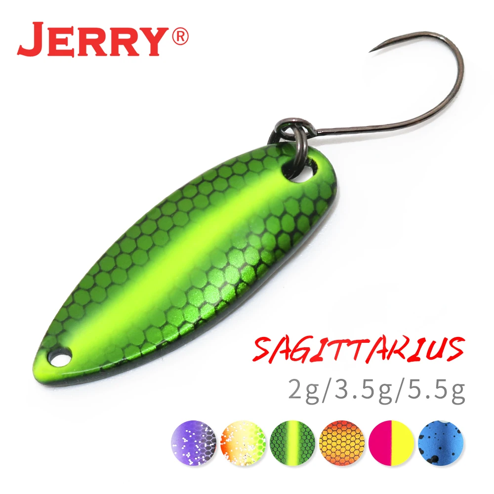 Jerry stream&area trout spoons small light weight spinners high quality ...