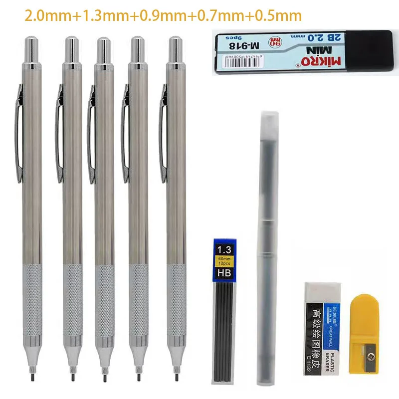 Mechanical Pencil Steel Mechanical Pencil 2.0 | Stainless Steel ...