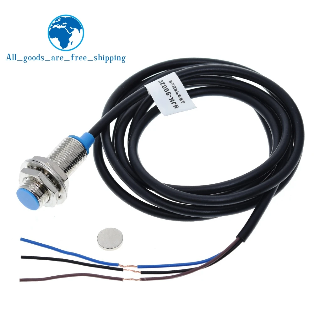 Sensors Hall Effect Sensor Proximity Switch NPN w/magnet & LED Arduino ...