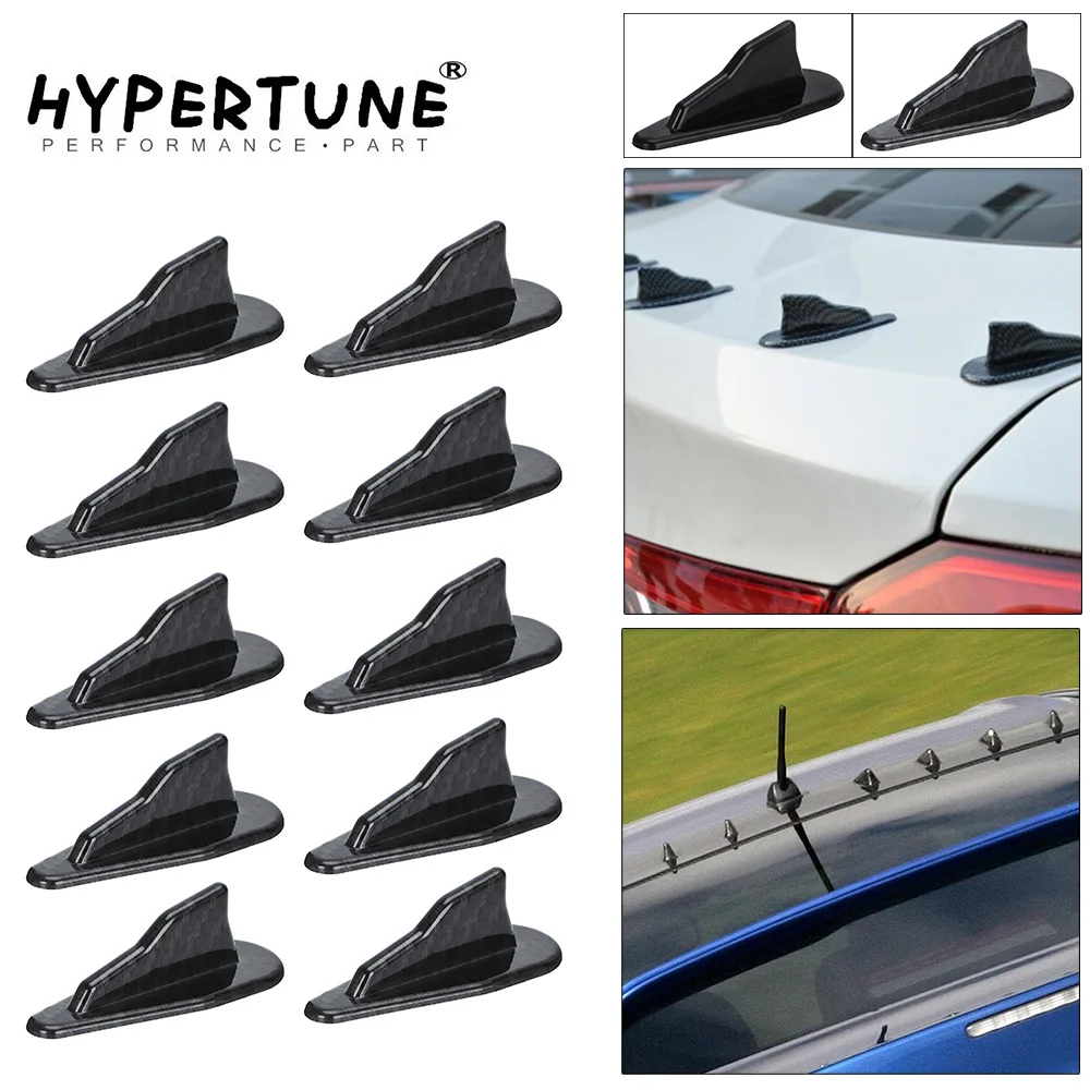 Universal Evo-style Abs Roof Shark Fins Spoiler Wing Kit Vortex ...