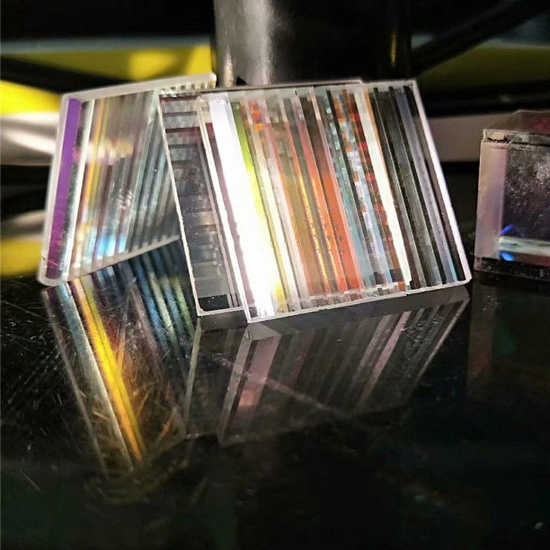 Rectangle Prism Dichroic Prisma Stained Glass Optical Experiment ...