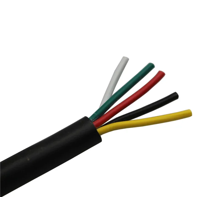 10 Meters Ul 2464 24awg 2c 3c 4c 5c 6c Multicore Pvc Cable
