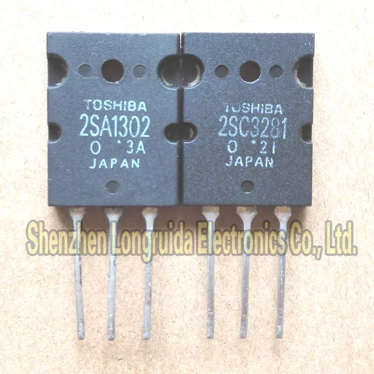 5pcs A1302+5pcs C3281 Audio Power Amplifier Pair Tube Of 2sa1302 ...