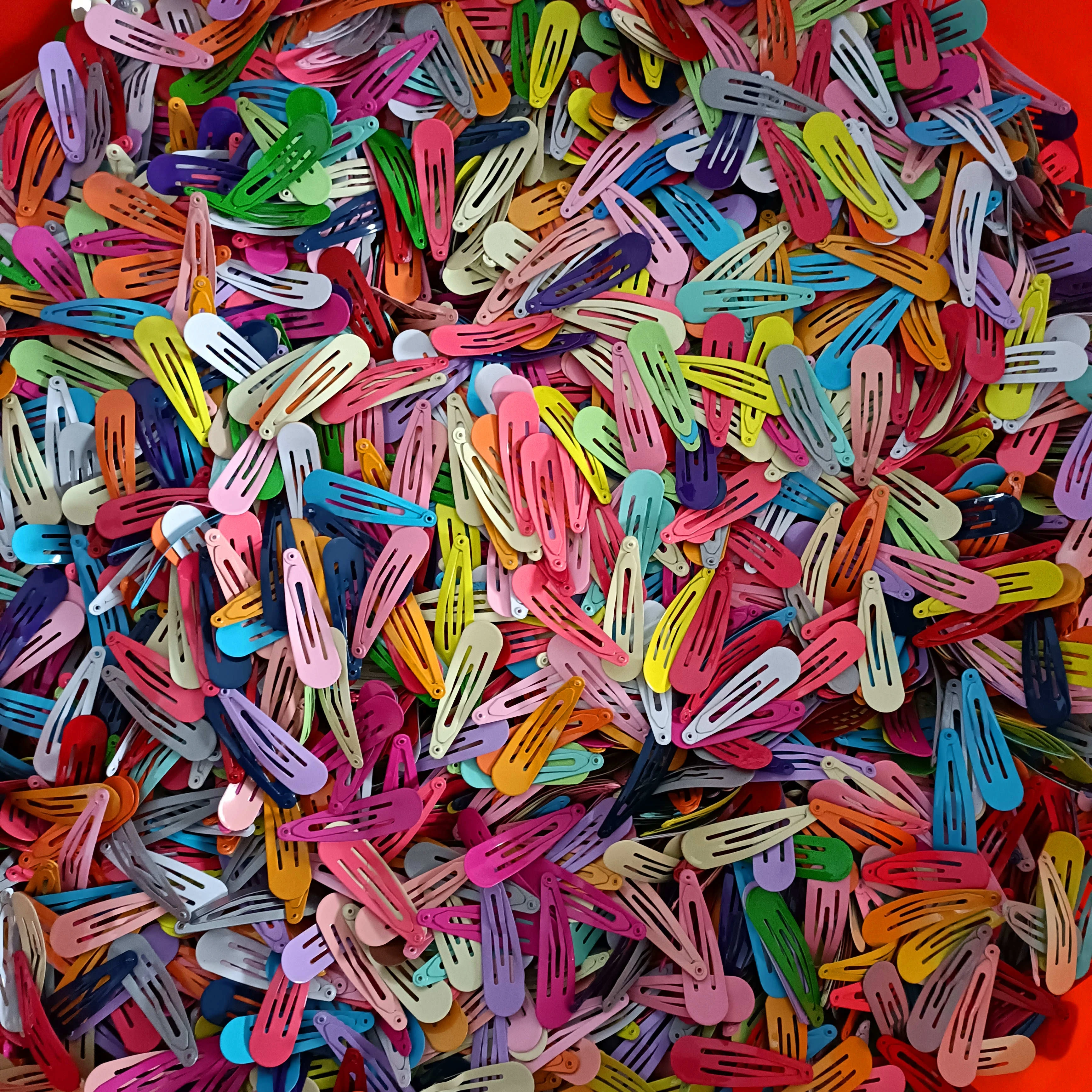 Multi Random Hairpins Hair Clips Pins Hairgrip Candy Colorful Snap ...