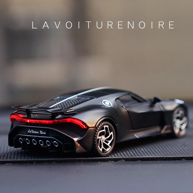 1:32 Bugatti Lavoiturenoire Black Dragon Supercar Toy Alloy Car ...