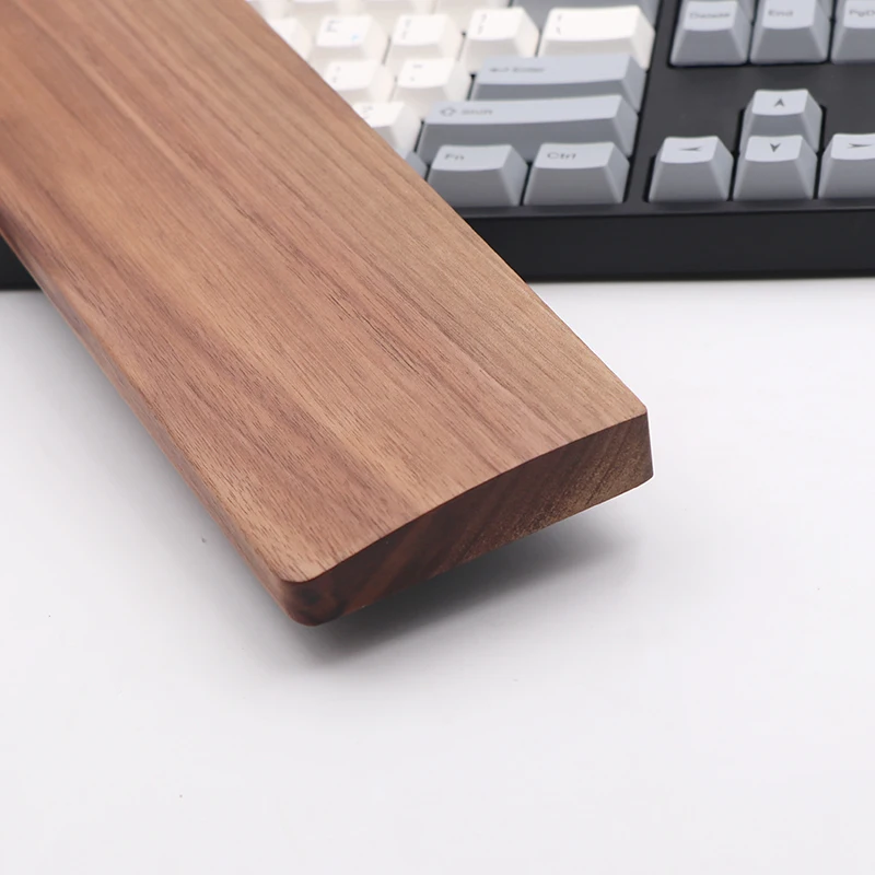 Mechanical keyboard Handlebar support walnut solid wood palm support ...