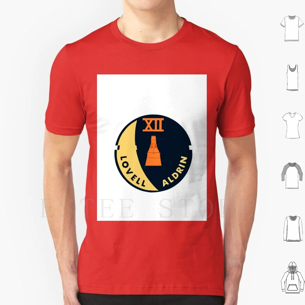 Gemini-12-Mission-Logo-T-Shirt-Men-Cotton-6xl-Project-Gemini-Project ...