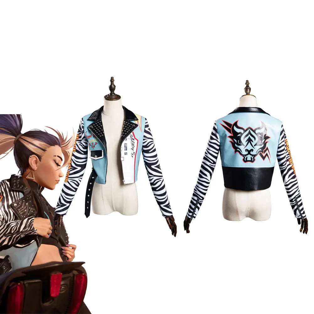 LOL - League Of Legends Akali Cosplay Costume - AllCosplay.com