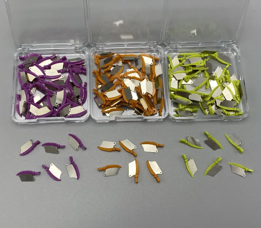 50pcs-Dental-Prime-Teeth-Interproximal-Plastic-Fender-Wedge-With ...