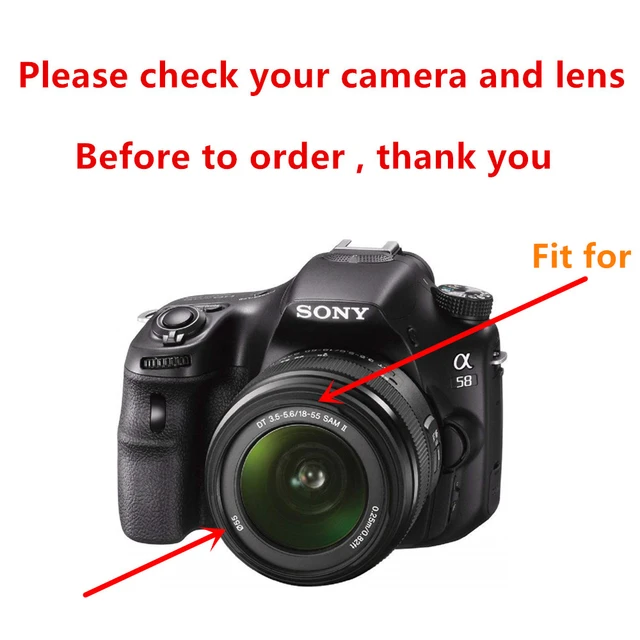 Sony Alpha 55 Lenses