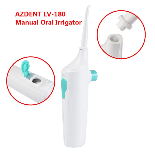 80ml Portable Handheld Oral Irrigator Manual Travel Water Jet ...