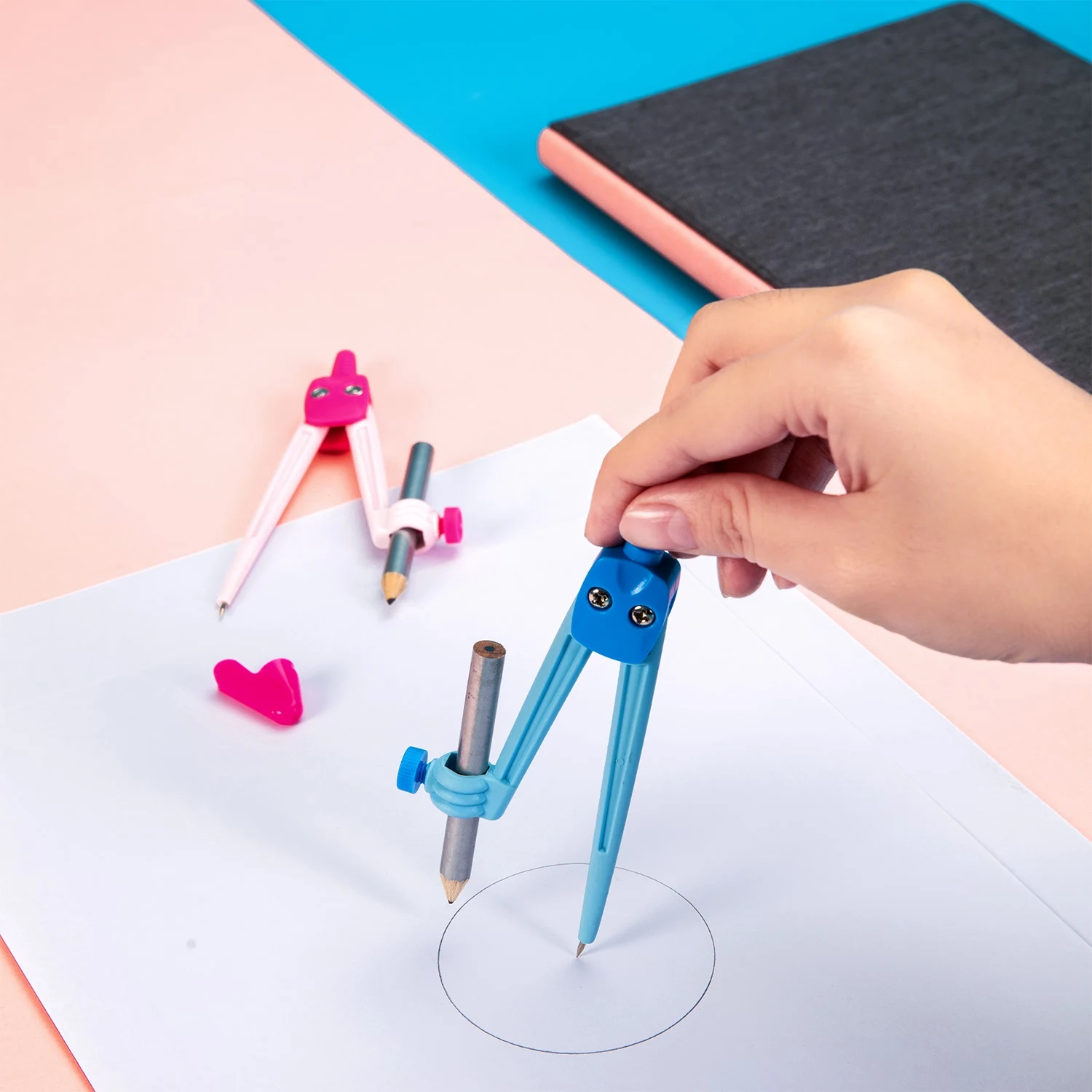 Math Compass Plastic