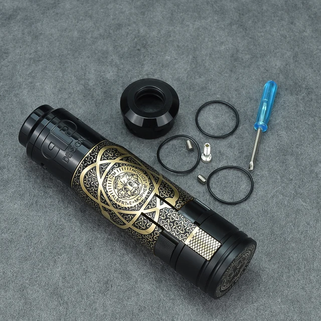 MK2 Mod Brass Frankenskull 18650 Battery Vape Mechanical Mod Brass ...