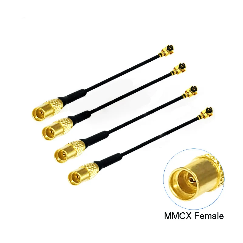 2pcs Ipex To Mmcx Female Extension Cable U.fl/ufl Adapter Pigtail Rf1 ...