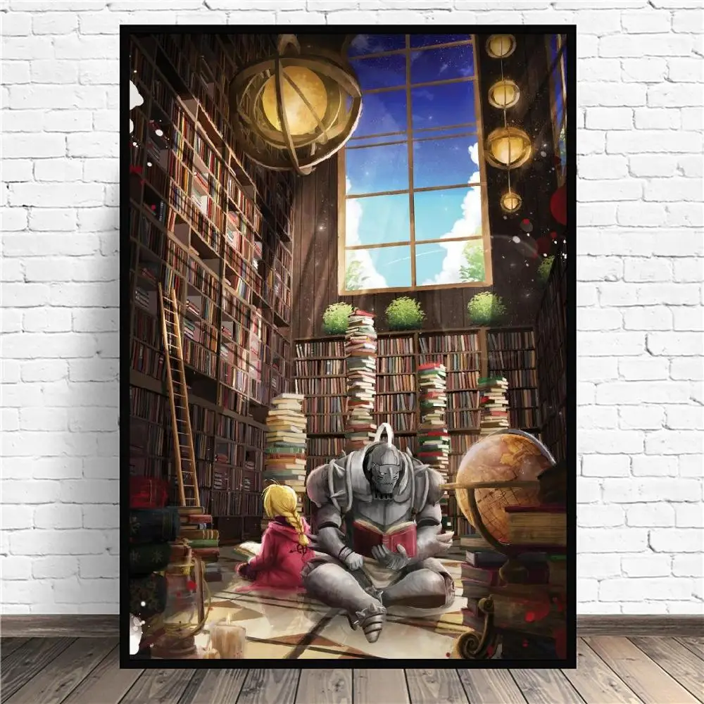 Fantasy Library Art
