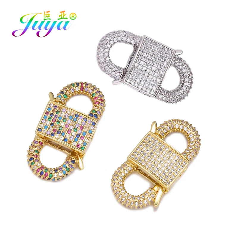 Juya DIY Pendant Locket Handmade Carabiner Screw Lock Clasps ...
