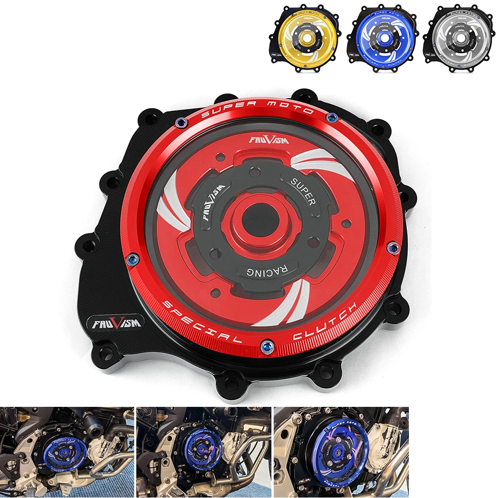 Protector-de-cubierta-de-embrague-transparente-para-motor-accesorios-de ...