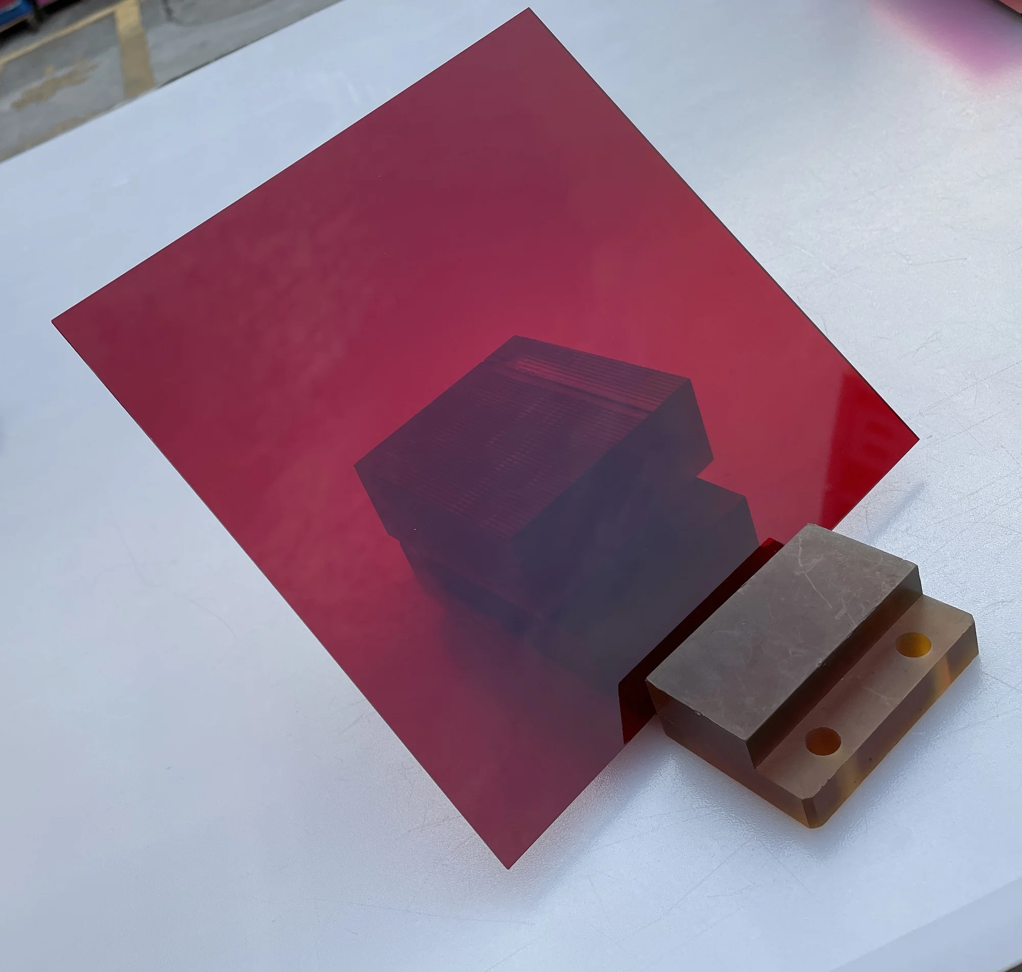 Red Acrylic Sheet Transparent | Plexiglass Sheet Plastic | Acrylic ...