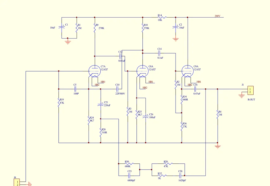 Classic M7 Riaa MM Tube Turntables Phono Amplifier Base On Marantz 7