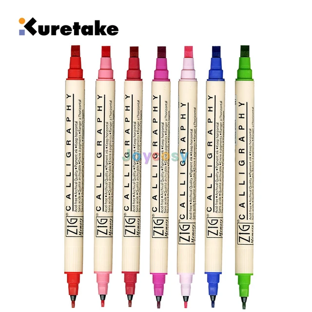 Zig Memory System Calligraphy Pens