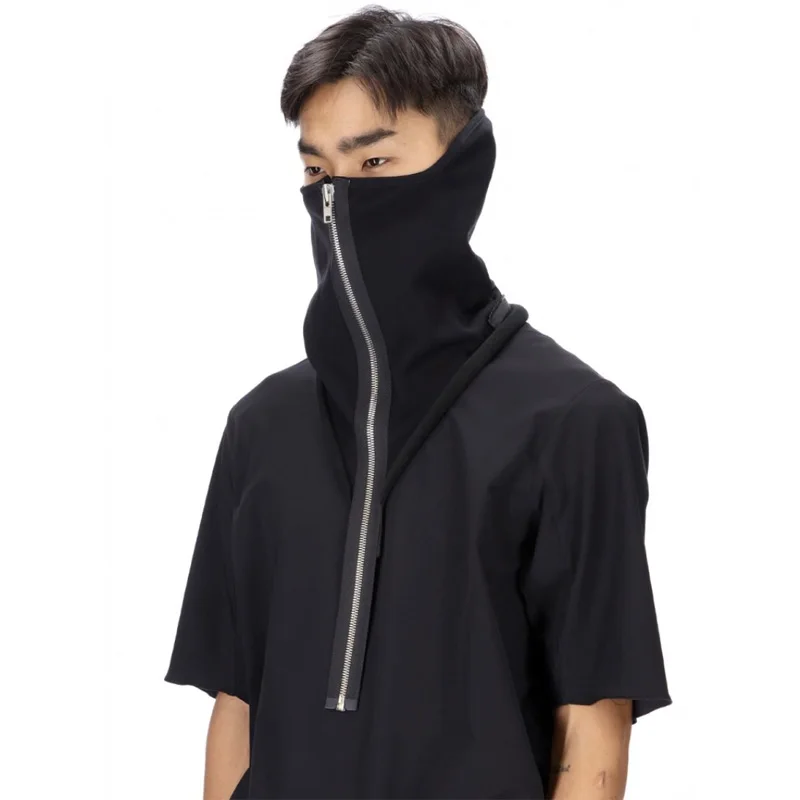 Ninja-warning-Zippered-neck-gaiter-snood-water-repellent-ykk-metal ...