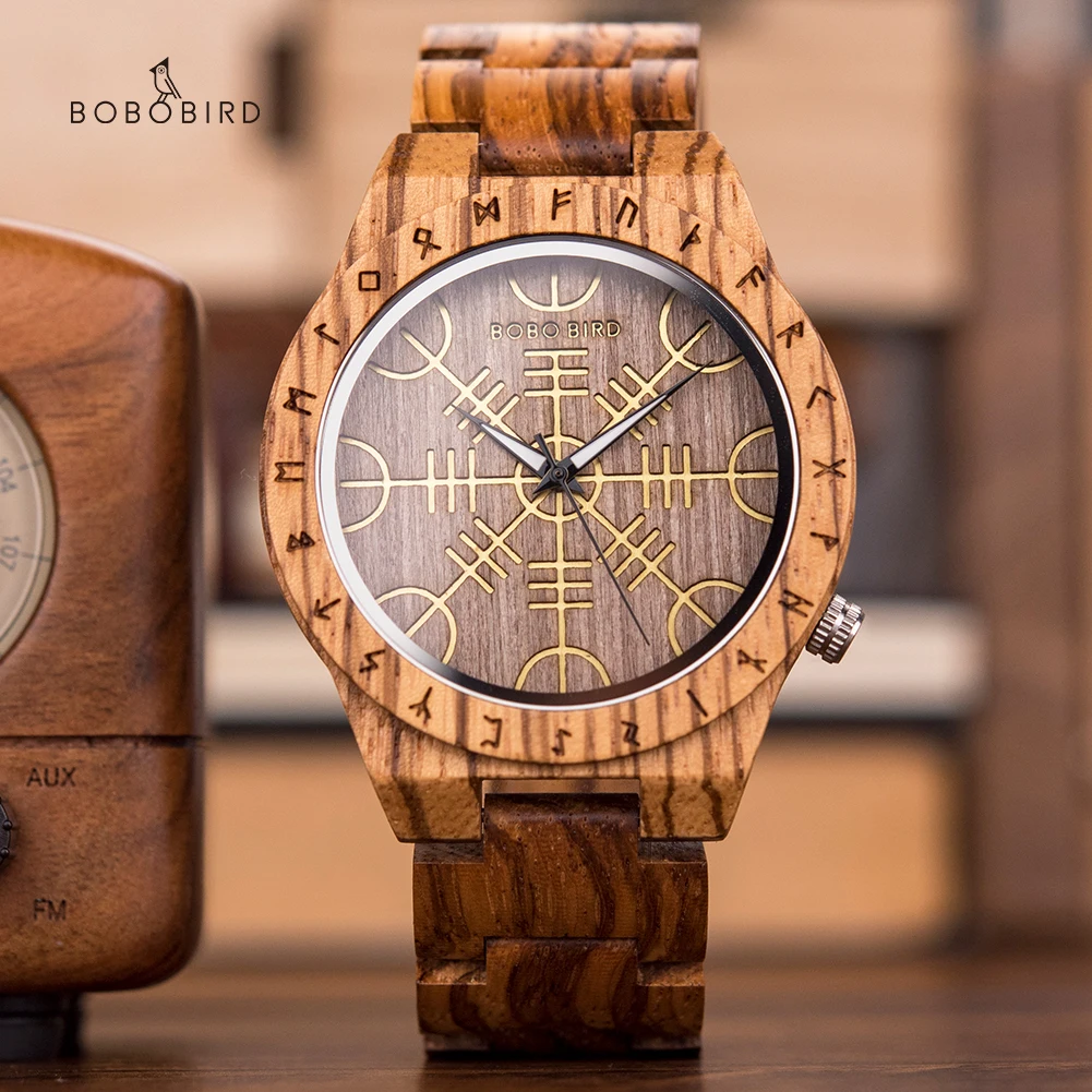 Bobo Bird Watch Vegvisir | Wristwatch | Clock | Quartz Wristwatches ...