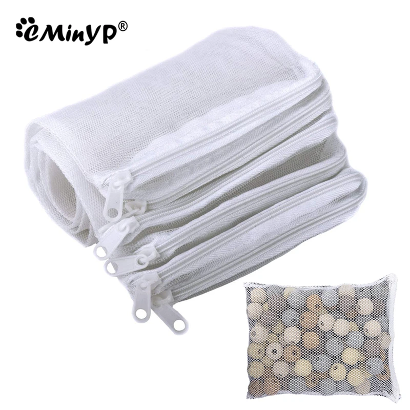 5Pcs-Aquarium-Filter-Media-Bags-With-Zipper-For-Fish-Tank-Charcoal ...