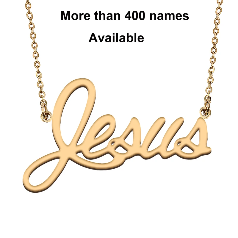 Jesus Name In Cursive