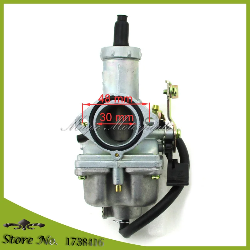30mm-Carb-PZ30-Carburetor-Cable-Choke-LeverFor-Keihin-200cc-250cc-Engine-Pit-Dirt-Motor-Bike ...