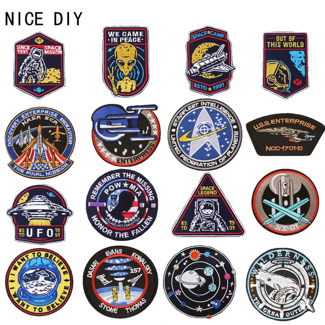 Nasa Iron On Patch